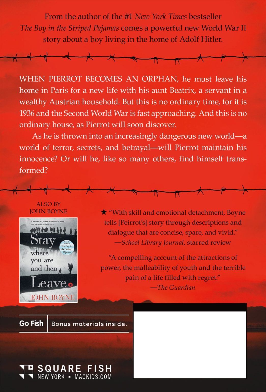 The Boy At The Top Of The Mountain by John Boyne | Christian Bookaholic